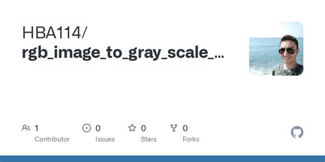 Github Hba Rgb Image To Gray Scale Image Example