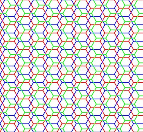 Hexagon Seamless Pattern Stock Illustration Illustration Of Bright 116167746