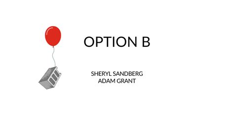 옵션 B 요약 및 분석 셰릴 샌드버그와 아담 그랜트 옵션 B 요약 및 분석 셰릴 샌드버그와 아담 그랜트