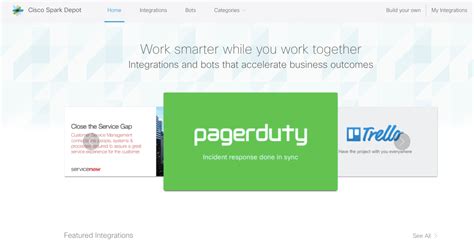 the cisco spark depot bots and integrations have arrived cisco community