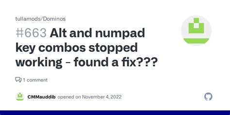 Alt And Numpad Key Combos Stopped Working Found A Fix · Issue 663