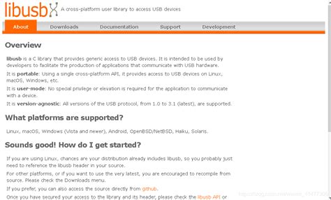 【libusb】 一安装安装授权挂载libusb Csdn博客