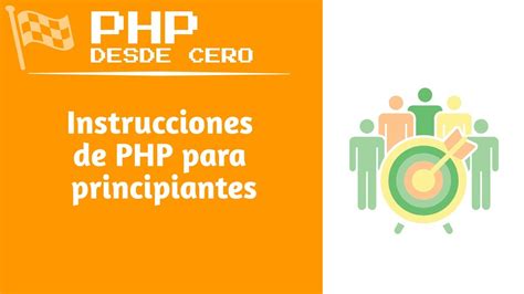Instrucciones De Php Para Principiantes Youtube