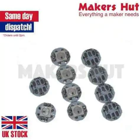 Rgb Led Ws B Addressable Pixel Pcb V Arduino Raspberry Pi White Picclick Uk