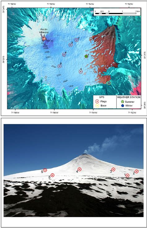 Location Of GPS Measurements And The AWS In Winter And Summer The Download Scientific Diagram
