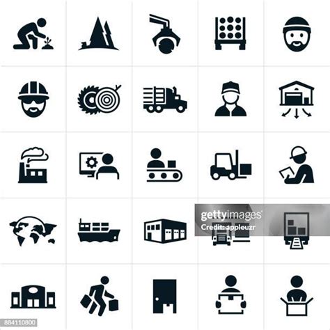 1907 Supply Chain Process Icon High Res Illustrations Getty Images