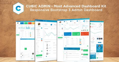 Admin Dashboard Ui Kit Framework Theme Cubic