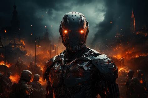 Premium Photo Extraterrestrial Exploration Future Space Stations Giant Floating Cities Robots