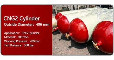 Iso 11119 Iso 11439 Cng 2 406 200l Type 2 Cng Cylinder Cng Gas Cylinder
