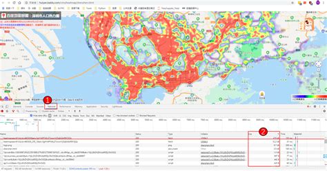 Python 百度慧眼人口热力图数据爬取 以深圳市为例百度热力图如何获取数据 Csdn博客