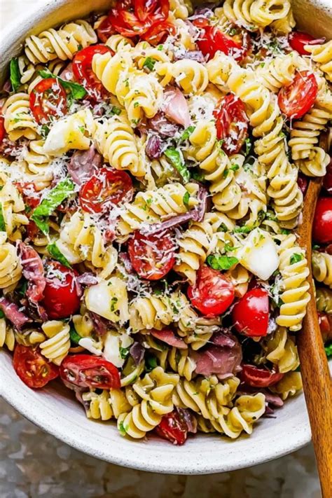 Italian Dressing Pasta Salad Zesty Easy Recipe 2025 Recipe By