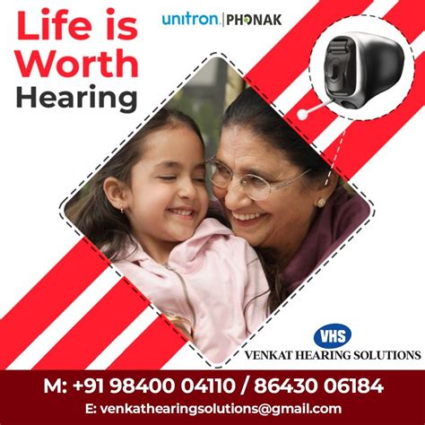 Venkata Subramanian On Linkedin We Have Expert Audiologists Who Can Address Your Problem