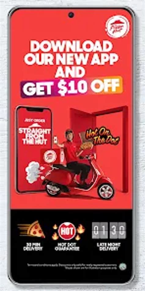 Pizza Hut Sg สำหรับ Android ดาวน์โหลด