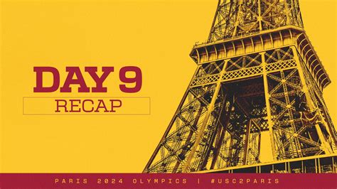 Usc2paris Olympics Recap Day Nine Nicole Yeargin Earns Uscs First