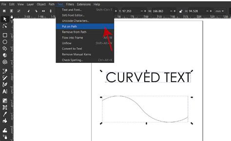 How To Create Curved Text In Inkscape Davies Media Design