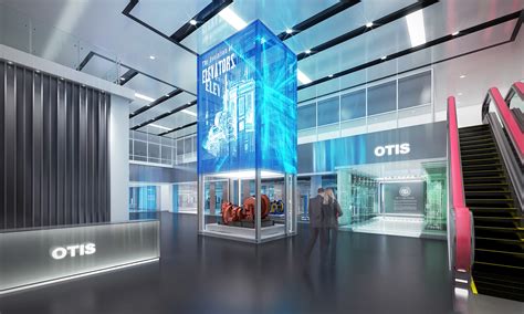 Otis Elevator Showroom 3 Images Behance