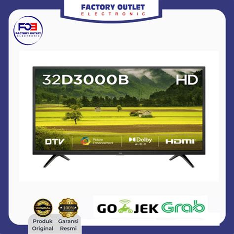 Promo TCL L32D3000B 32" Inch Digital LED TV - Kota Tangerang ...