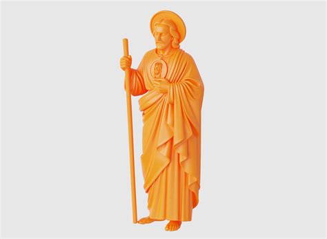 🗿 Saint Judas Thaddeus 3d Models・ Stl File For 3d Printing・cults