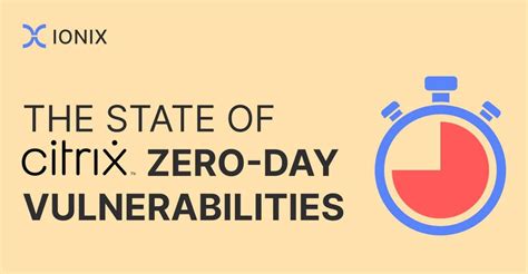 ionix on linkedin citrix zero day vulnerabilities 2023 ionix research