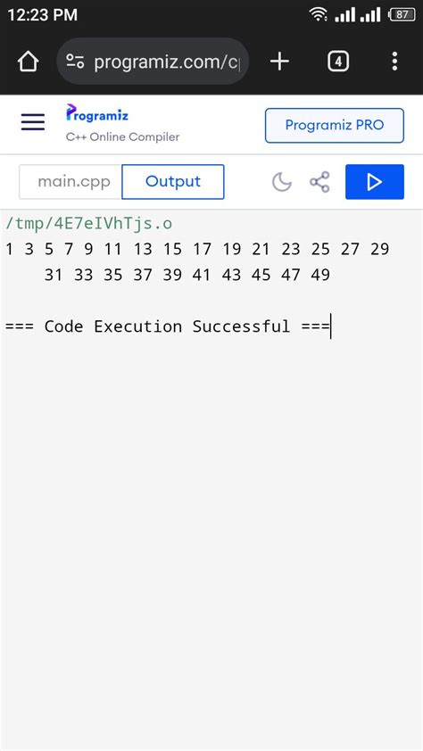 muhammad ashir on linkedin c loops nextgenguild oddnumbers beginnerscode feedbackwelcome