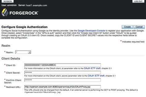 Defining Authentication Services Open Identity Platform Documentation