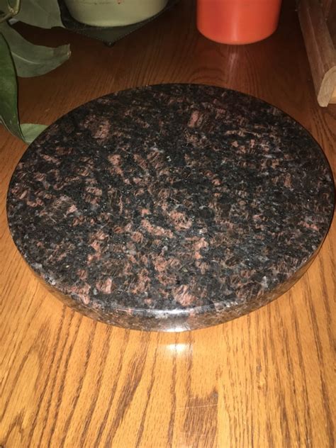 Handmade Granite Lazy Susan