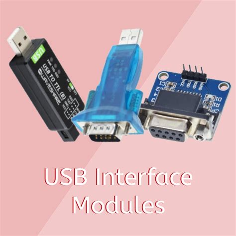 Rees52 Usb Interface Modules