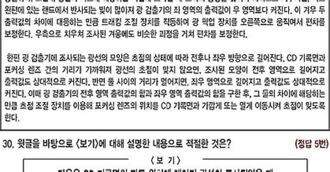 가장 어려운 국어문제 A형30번 풀어보세요