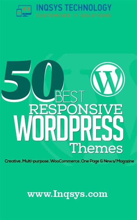 50 Best Responsive Wordpress Themes