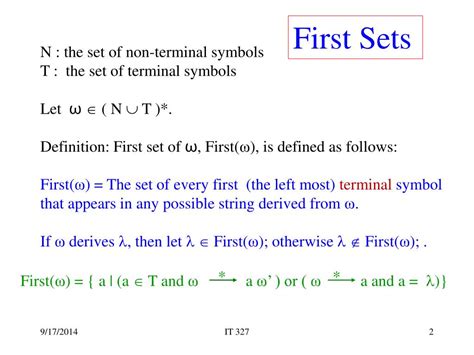 Ppt How To Construct An Ll1 Parsing Table Powerpoint Presentation Id4500434