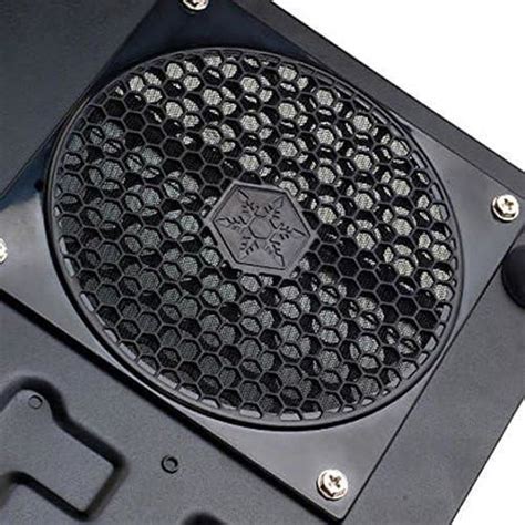SilverStone SST-ML03B Milo HTPC Gehäuse - schwarz - Cdiscount Informatique