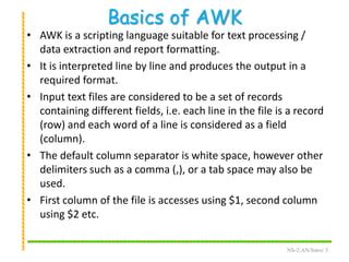 NS2 AWK And GNUplot PArt III PPT