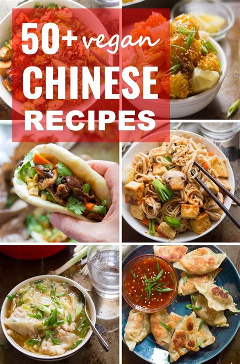 50 Vegan Chinese Recipes Vegan Chinese Food Vegan Asian Recipes