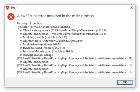 Javascript Electron Preloadjs Is Not Loaded And Error Is Occurred