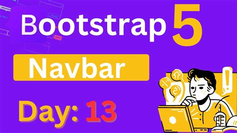 Day 13 Bootstrap 5 Tutorial Navbar Frontend Web Development Course Hindi Youtube