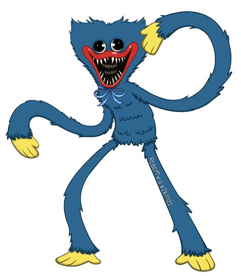 Huggy Wuggy Fanart By Rwgn On Deviantart