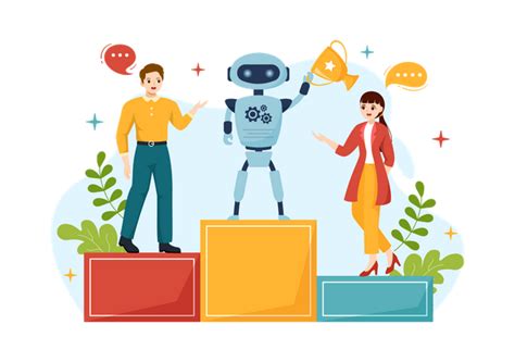 Premium Robotics School Illustration Pack From Science And Technology