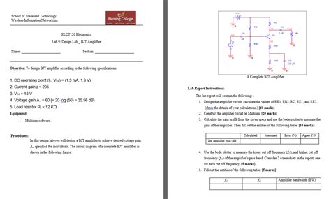 Solved Using Given Values And Values From The Circuit Chegg