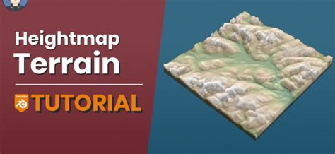 How To Use Height Maps To Make Landscapes In Blender Making Your Own Height Map BlenderNation