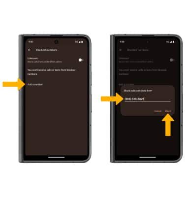 Block Or Unblock Calls AT T