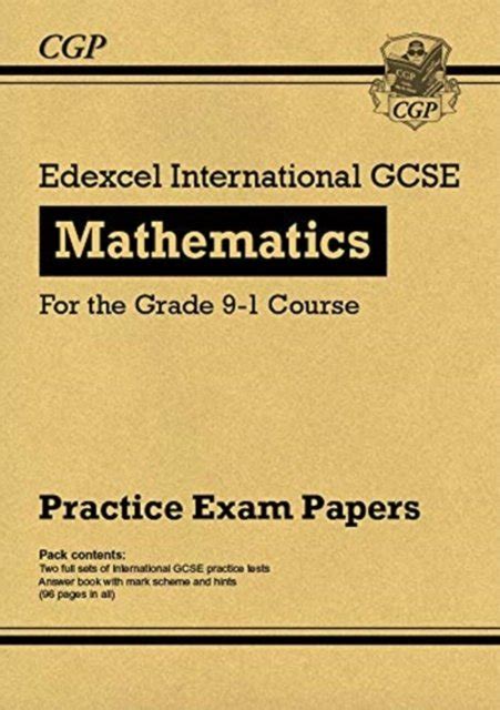 Edexcel International Gcse Maths Practice Papers Higher Cgp Books