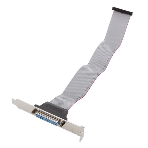 Motherboard DB25 1 Port Serial Parallel PCI Slot Header Cable Bracket Dinooz EStore