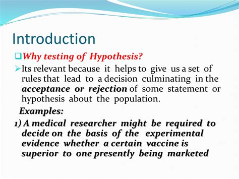 Slides Testing Of Hypothesis Pptx