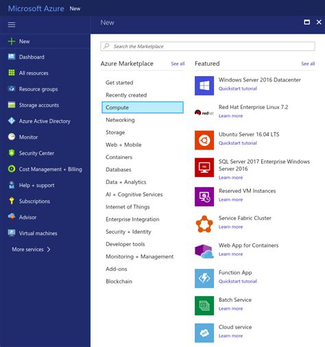 linux vm on azure