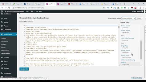 How To Hidedisable The Wordpress Admin Bar Youtube