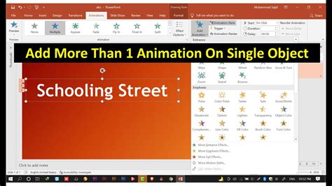Make Animated Powerpoint Slide How To Add More Than 1 Animation On