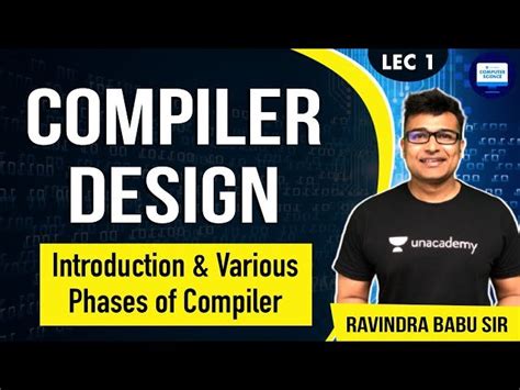Free Video Compiler Design From Youtube Class Central
