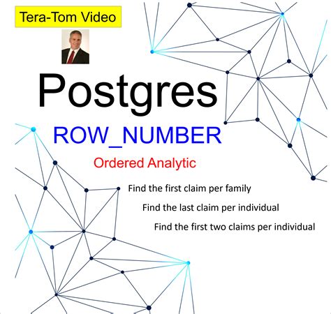 Postgres ROW NUMBER Analytic Software Connecting All Databases