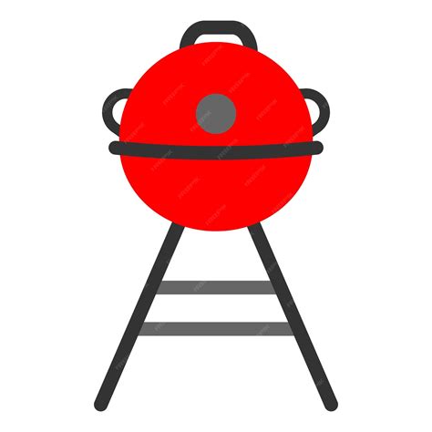 그릴 바베큐 그림 프리미엄 벡터