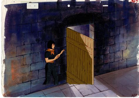 Rambo Original Production Animation Cel N Background Obg Ruby Spears 1
